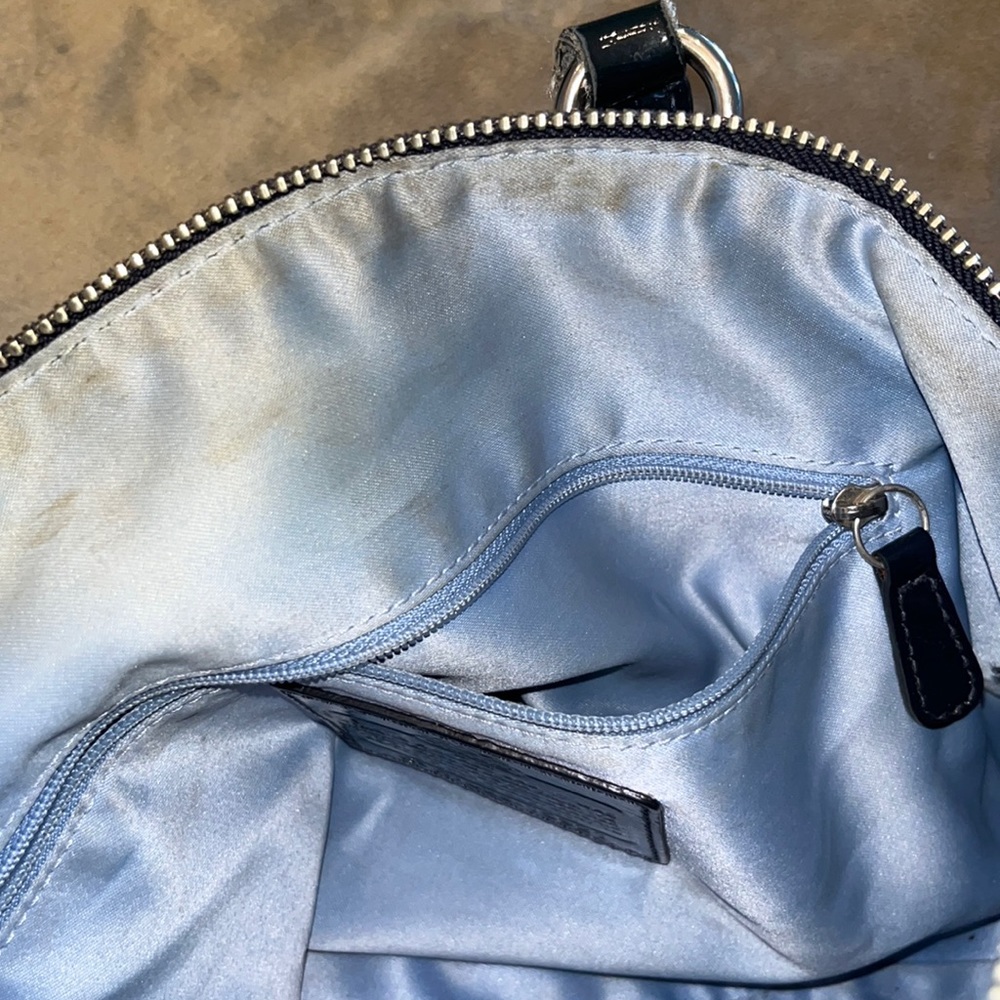 Coach Madison Patent Sophia Satchel - Gem